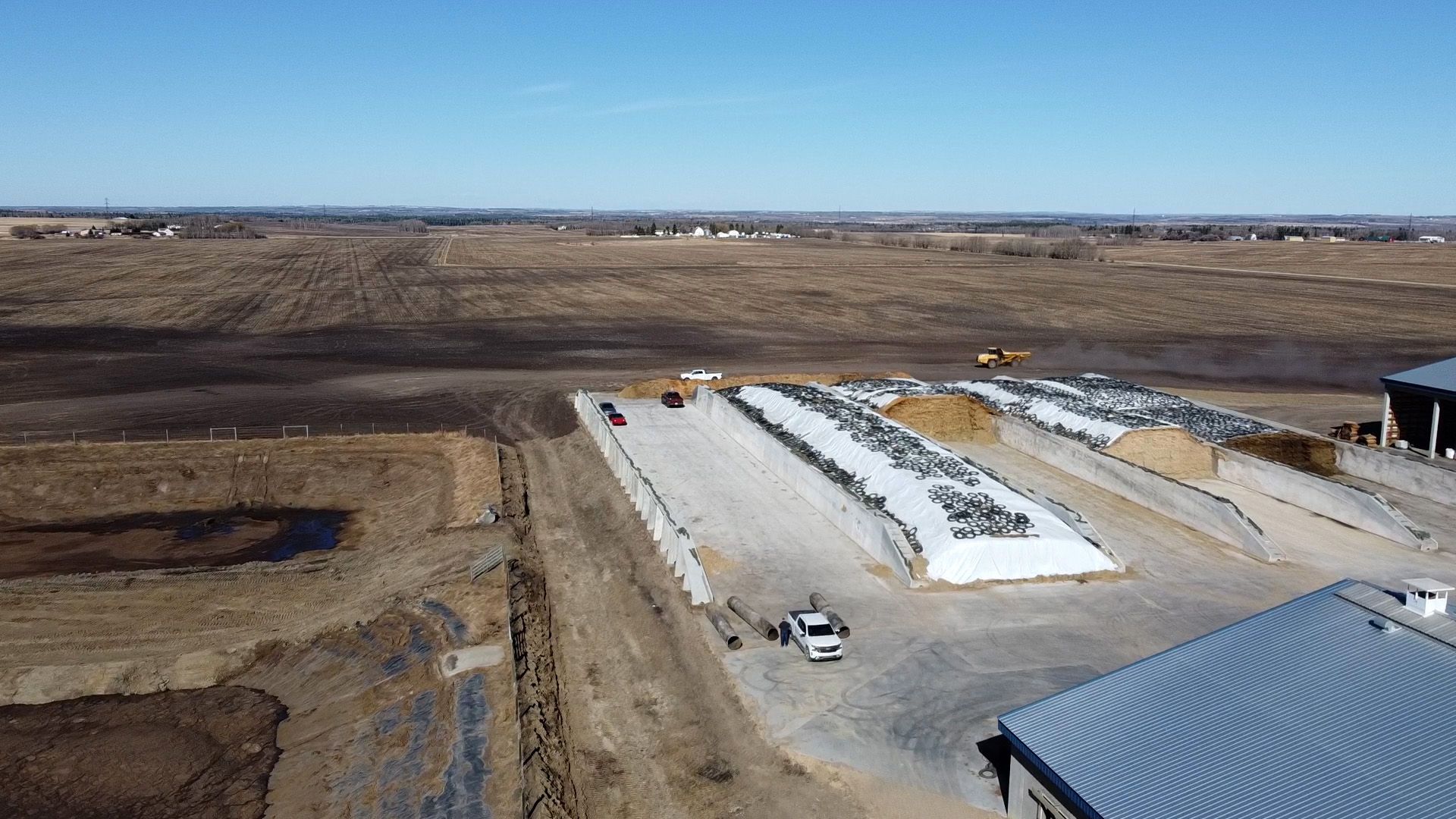Agricultural Dirt Work Service | Barn Pads | CBO Earthworks